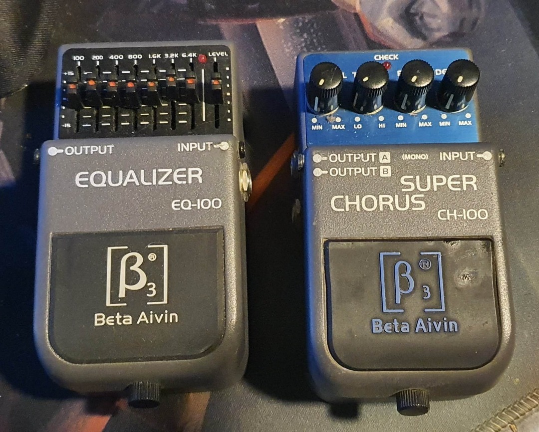 Beta Alvin Super Chorus (CH-100) and EQ (EQ_100) set ONLY, Hobbies ...