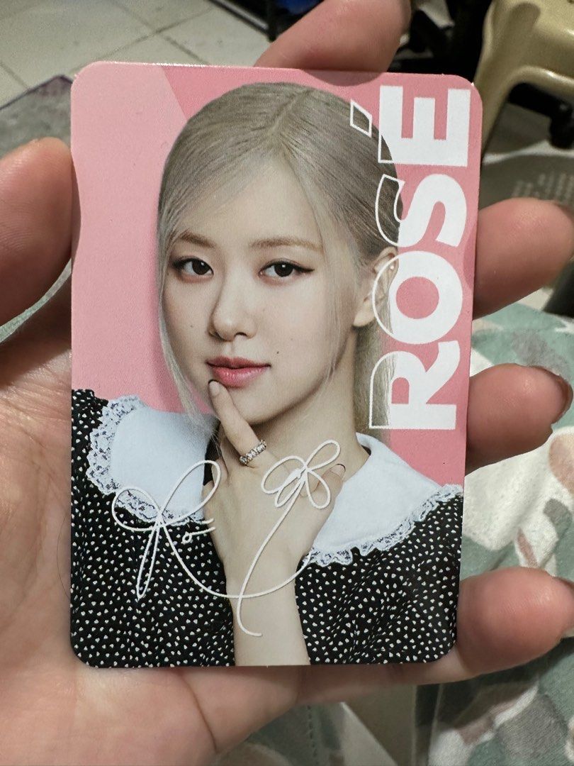 Blackpink Jennie, Lisa, Rose Oreo Photocard on Carousell