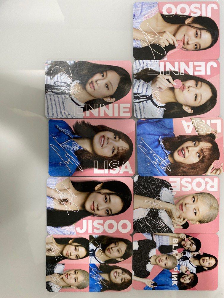 Blackpink Oreo Cards (Full Set), Hobbies & Toys, Memorabilia ...