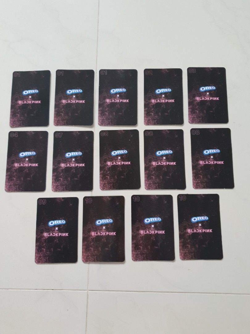 Blackpink oreo photocards, Hobbies & Toys, Memorabilia & Collectibles ...