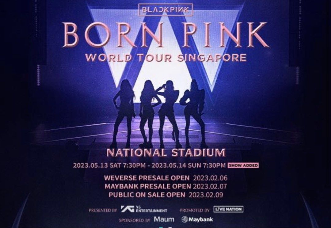 Blackpink VIP PEN A1 Ticket, Tickets & Vouchers, Event Tickets on Carousell