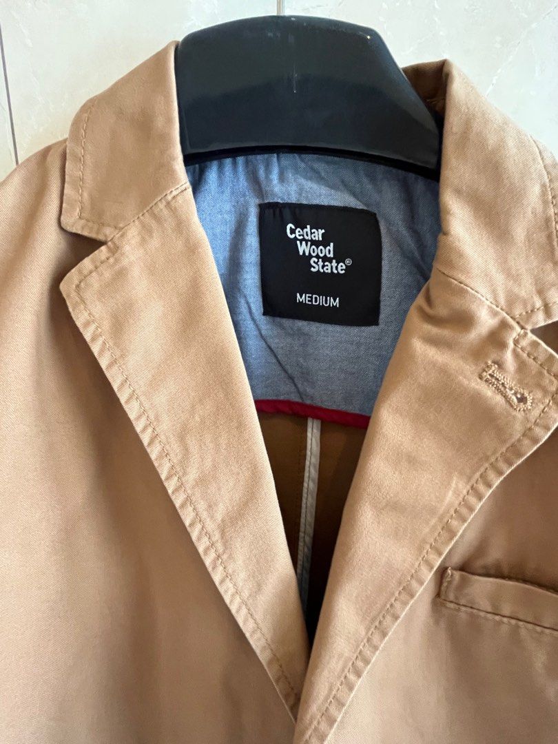 Blazer men Cedar Wood State, Fesyen Pria, Pakaian , Baju Luaran di ...