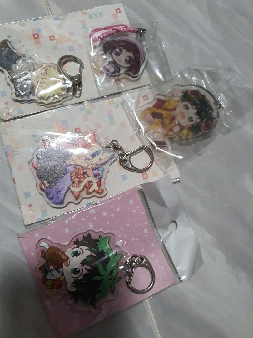 BNHA/MHA fanmade keychains, Hobbies & Toys, Memorabilia & Collectibles ...