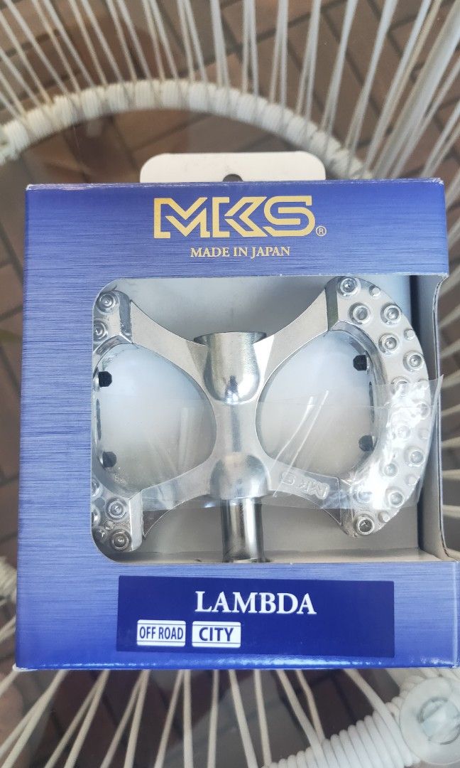 BNIB Made in Japan Silver MKS Lambda pedal LEFT side only, Sports Equipment, Bicycles & Parts ...