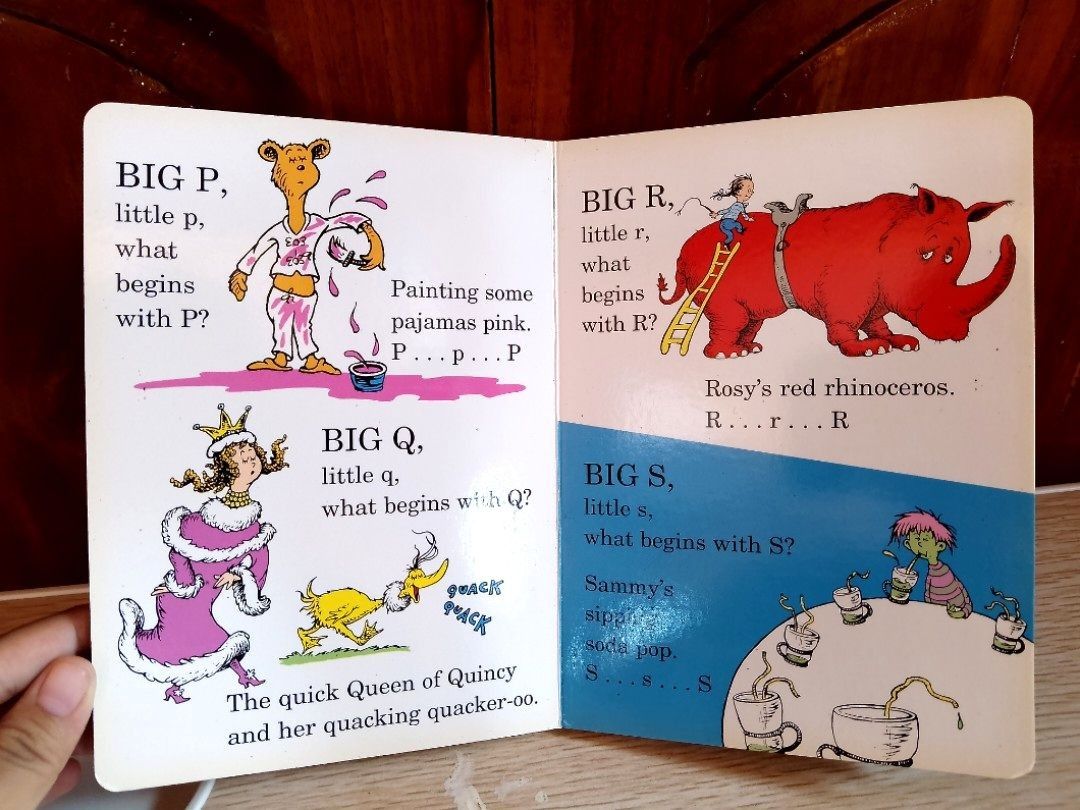 Boardbook Dr.seuss's ABC, Buku & Alat Tulis, Buku Anak-Anak di Carousell