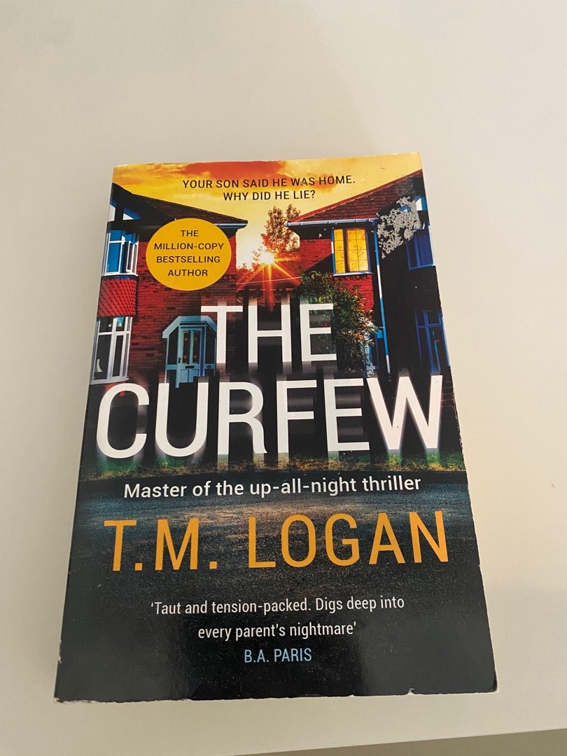 Book - The Curfew - thriller, Hobbies & Toys, Books & Magazines ...