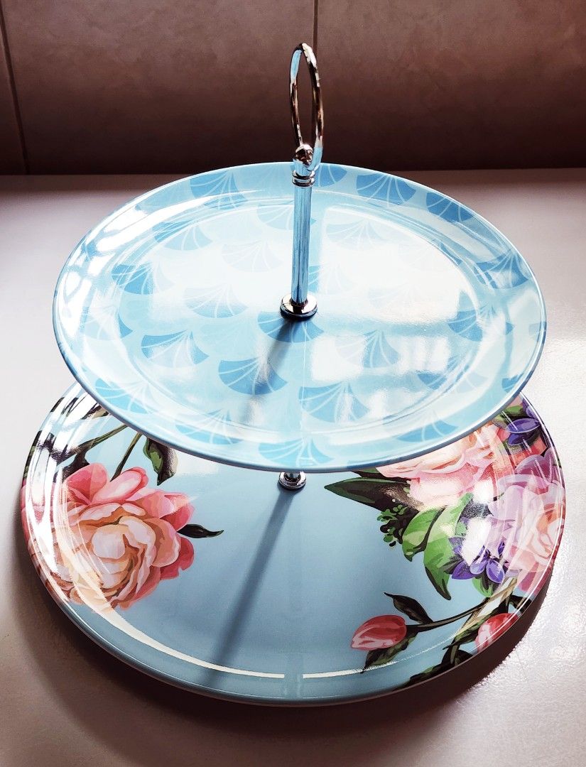 Brand New High Tea Tier Tray $10, Furniture & Home Living, Kitchenware ...