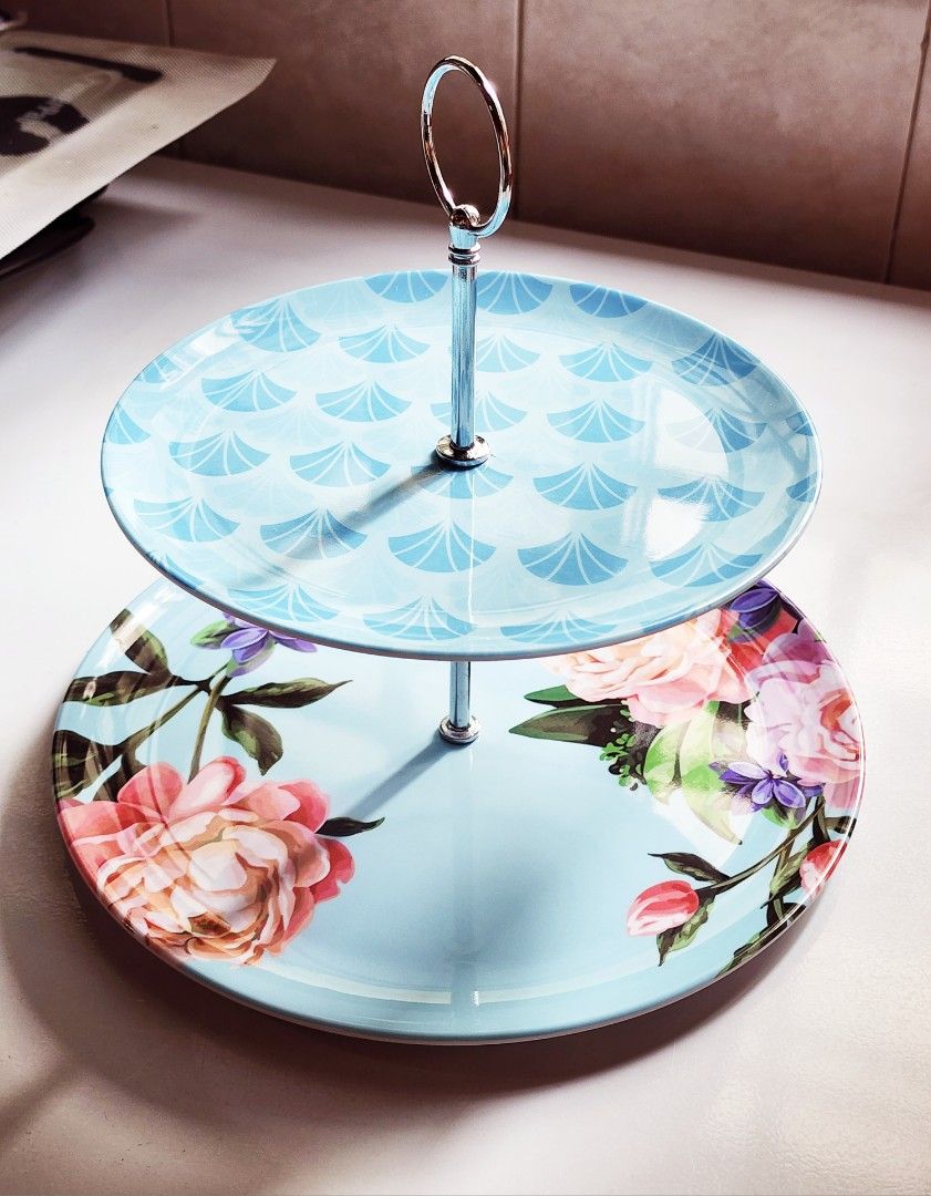 Brand New High Tea Tier Tray $10, Furniture & Home Living, Kitchenware ...