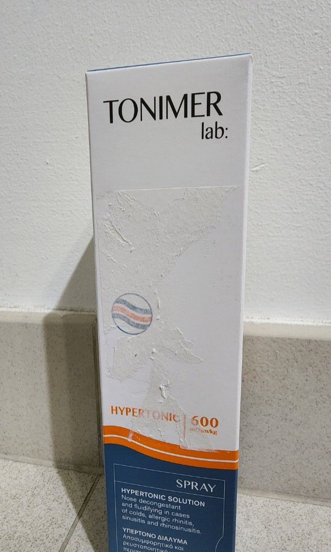 Brand new Tonimer Saline Normal Spray 125ml Exp 04/2025, Health ...