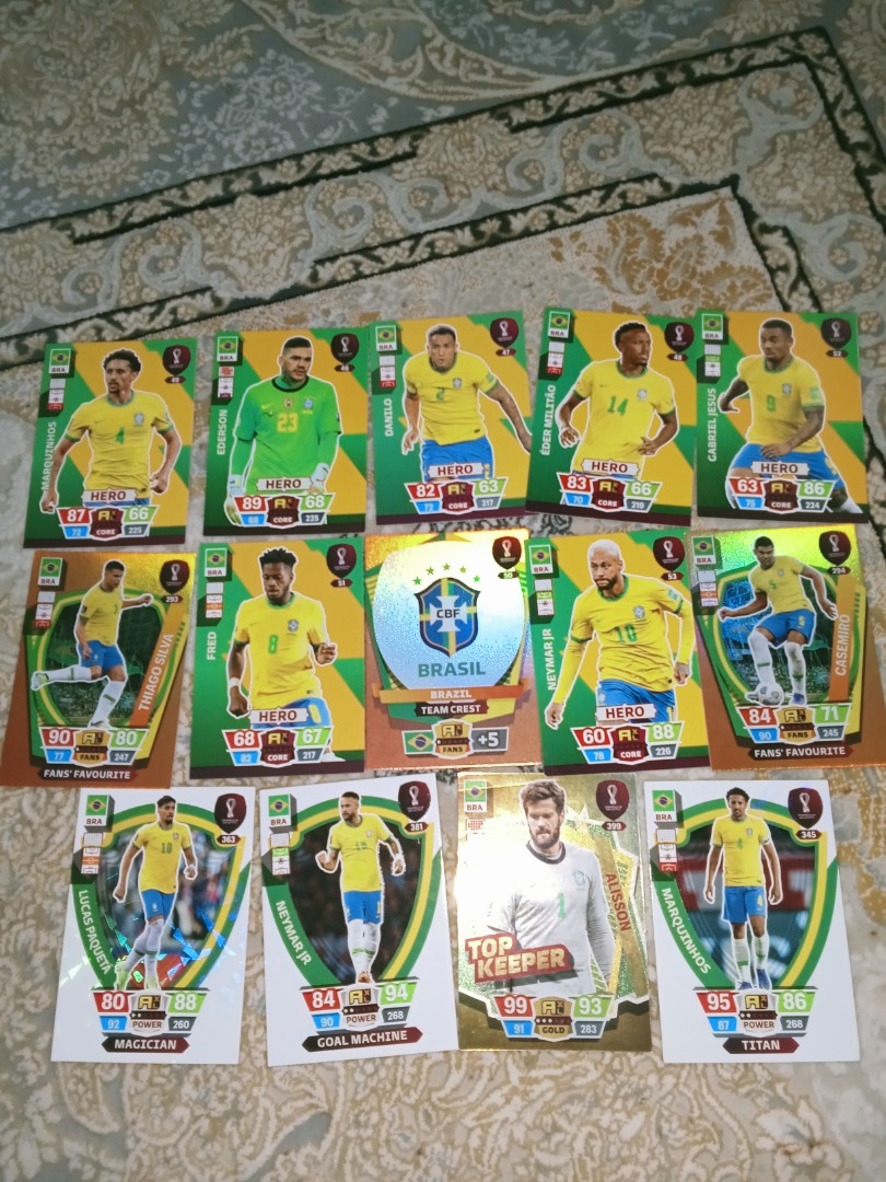 BRAZIL FIFA WORLD CUP CARDS PACK!, Hobbies & Toys, Toys & Games on ...