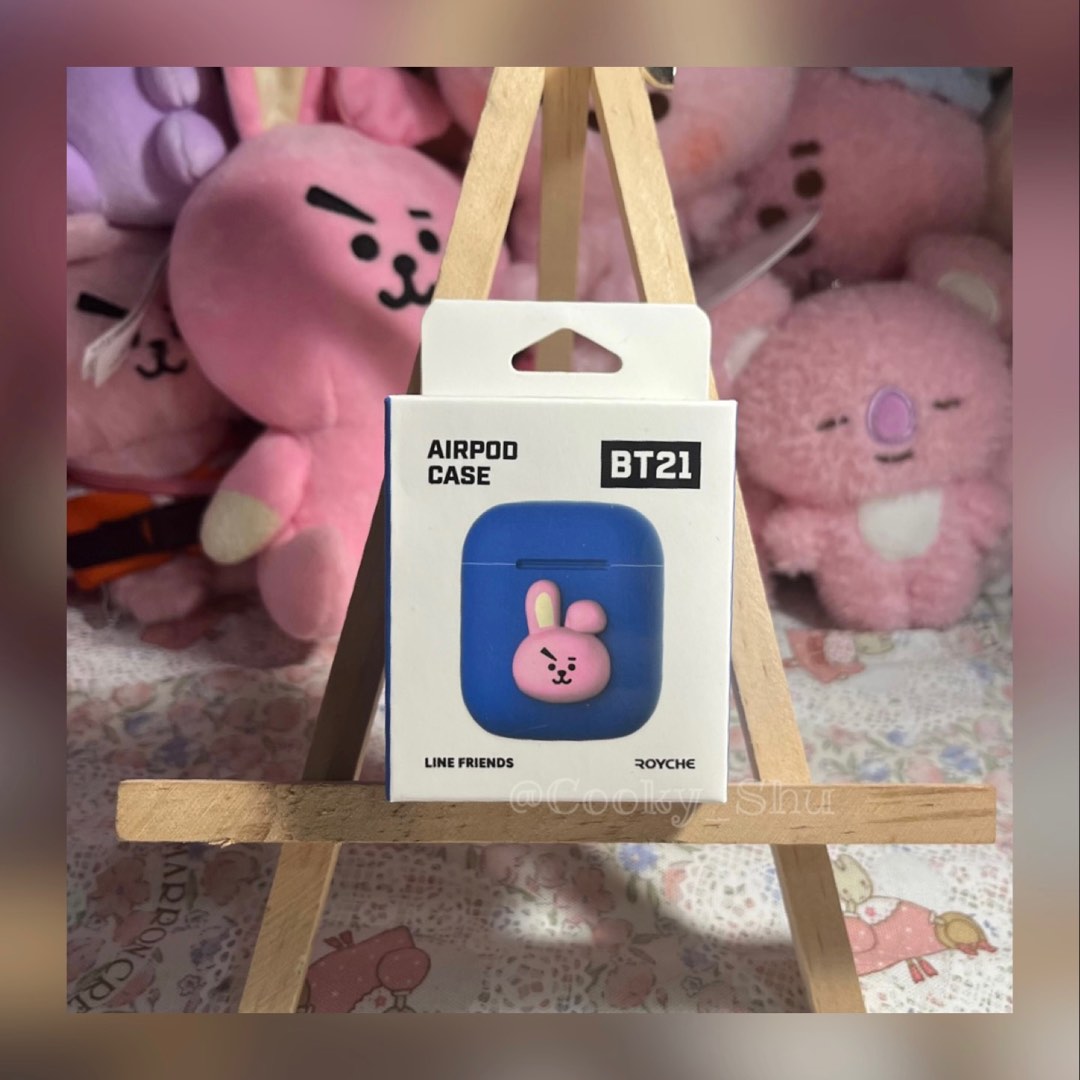 BT21 Cooky Airpods 1/2 silicon case on Carousell