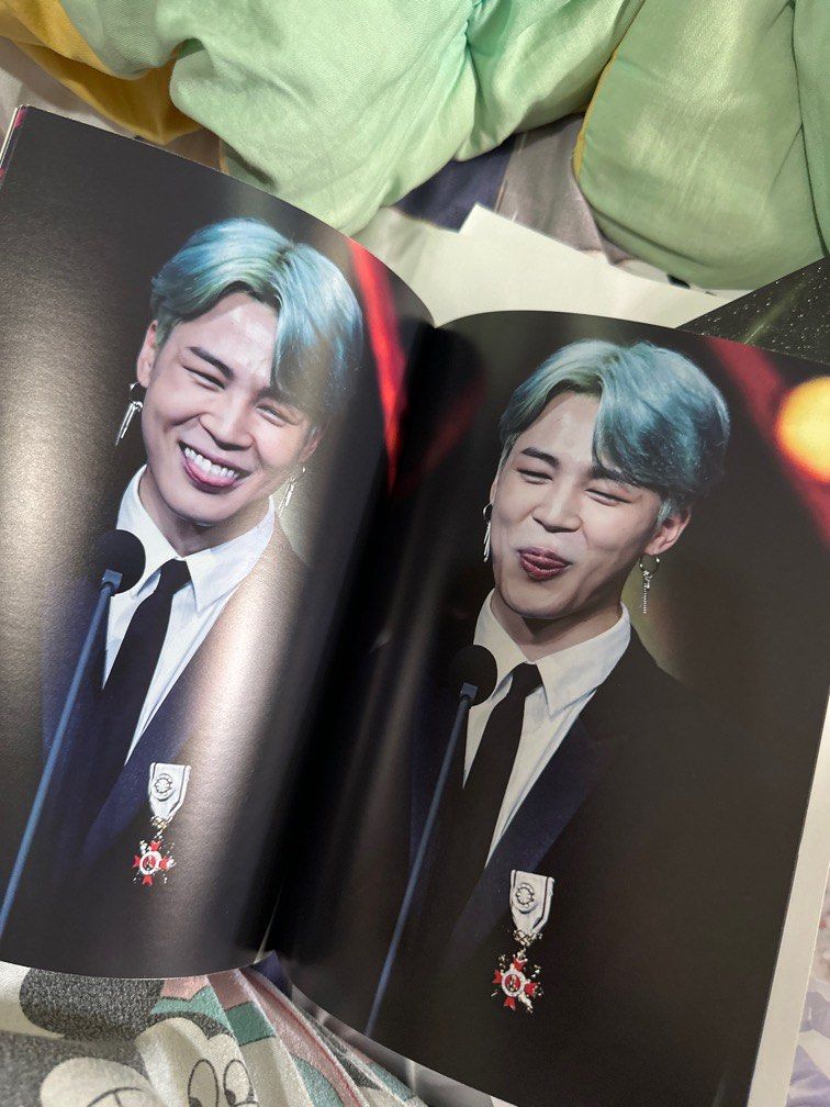 BTS Jimin Photobook Poster Photocard Set, Hobbies & Toys, Memorabilia ...