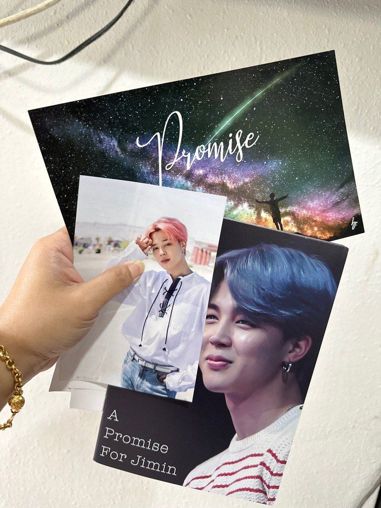 BTS Jimin Photobook Poster Photocard Set, Hobbies & Toys, Memorabilia ...