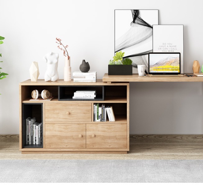 Cabinet Study Table, Furniture & Home Living, Furniture, Shelves ...