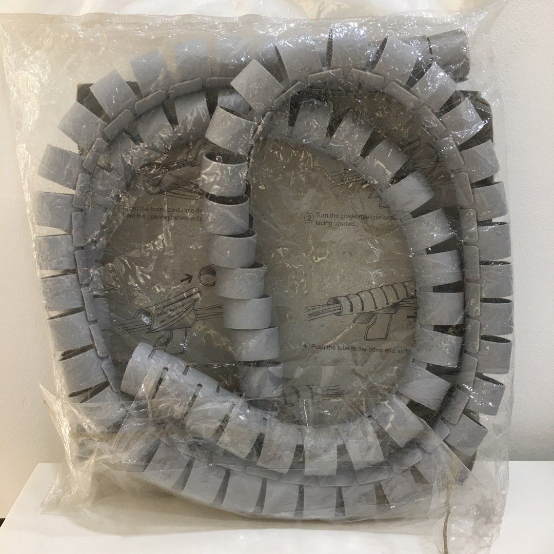 Computer cable cord cover, Computers & Tech, Parts & Accessories ...