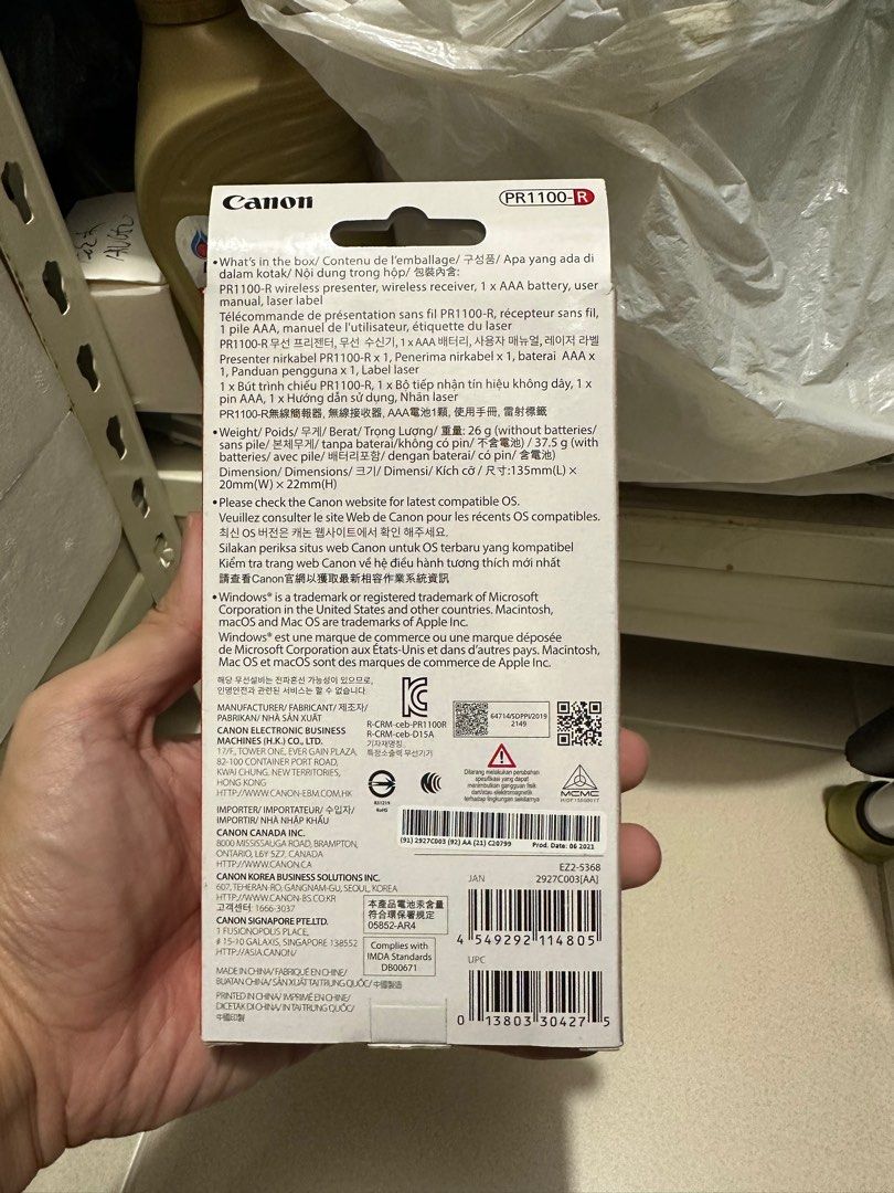 Canon laser pointer & PowerPoint slide , Computers & Tech, Printers ...