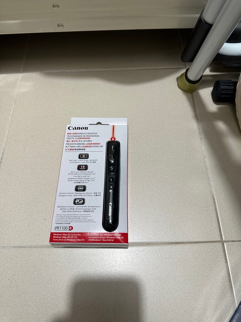 Canon laser pointer & PowerPoint slide , Computers & Tech, Printers ...