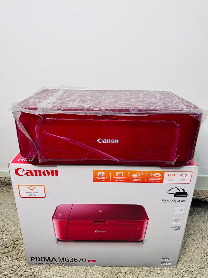 Canon Pixma MG3670, Computers & Tech, Printers, Scanners & Copiers on ...