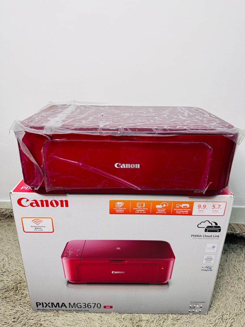 Canon Pixma MG3670, Computers & Tech, Printers, Scanners & Copiers on ...