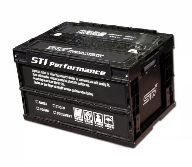 CAR BOOT BOX CRATE STACKABLE CONTAINER STORAGE PORTABLE FOLDABLE ...