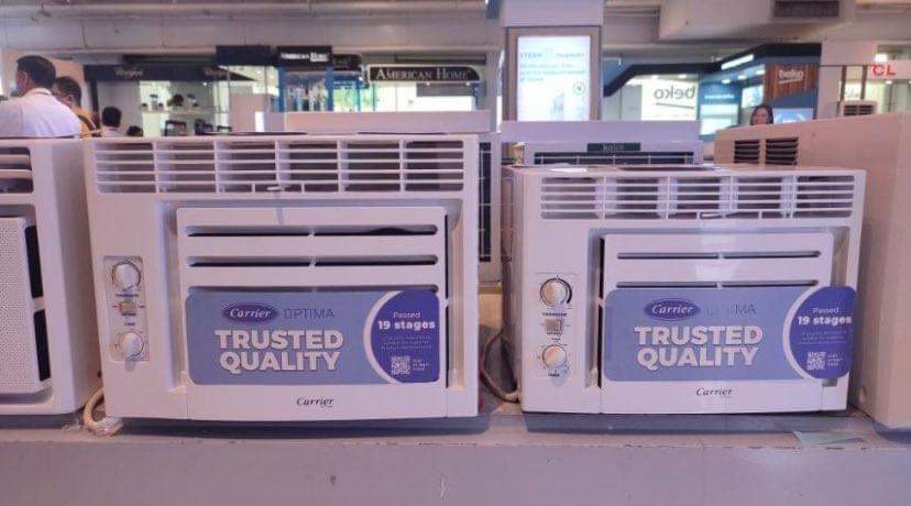 CARRIER WINDOW TYPE INVERTER AIRCON, TV & Home Appliances, Air ...