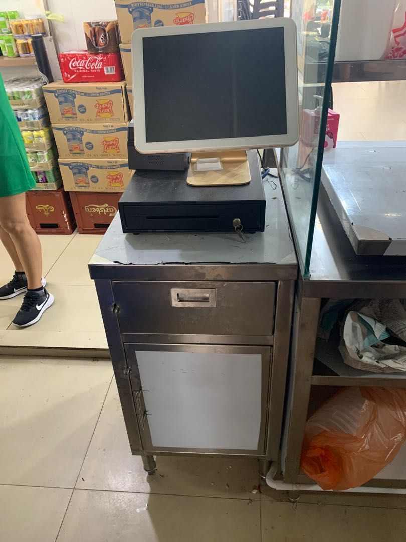 Cashier Cabinet *FAST DEAL*, Furniture & Home Living, Kitchenware ...