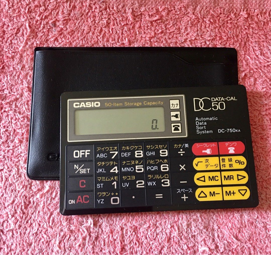 Casio data calculator on Carousell