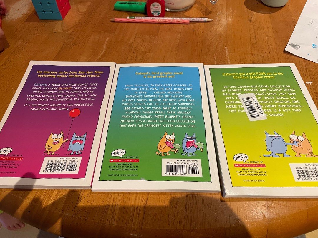 CATWAD book 2 3 and 4, Hobbies & Toys, Books & Magazines, Children's ...