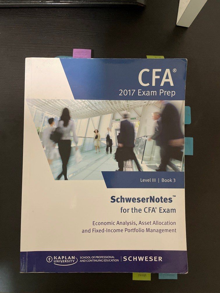 CFA Level 3 whole set + cheat sheet, Hobbies & Toys, Books & Magazines ...