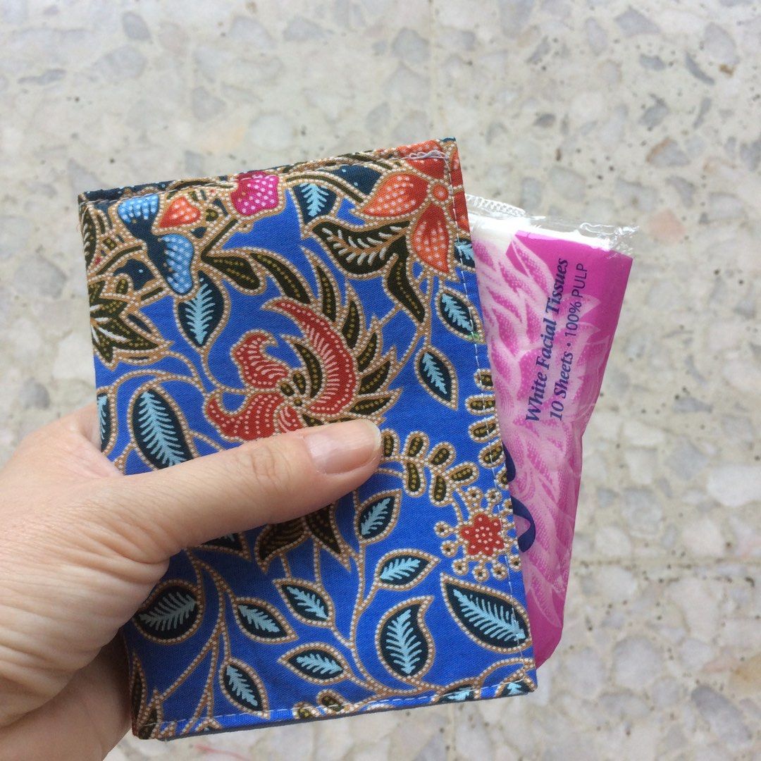 CHOPE! 3in1 Batik Tissue Holder Handmade in Singapore, Everything Else ...