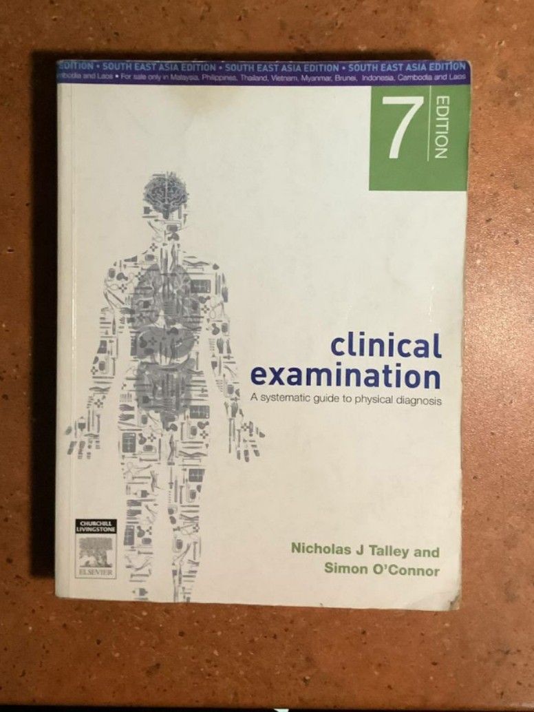 Clinical Examination Talley & O'Connor 7th Ed, Hobbies & Toys, Books ...