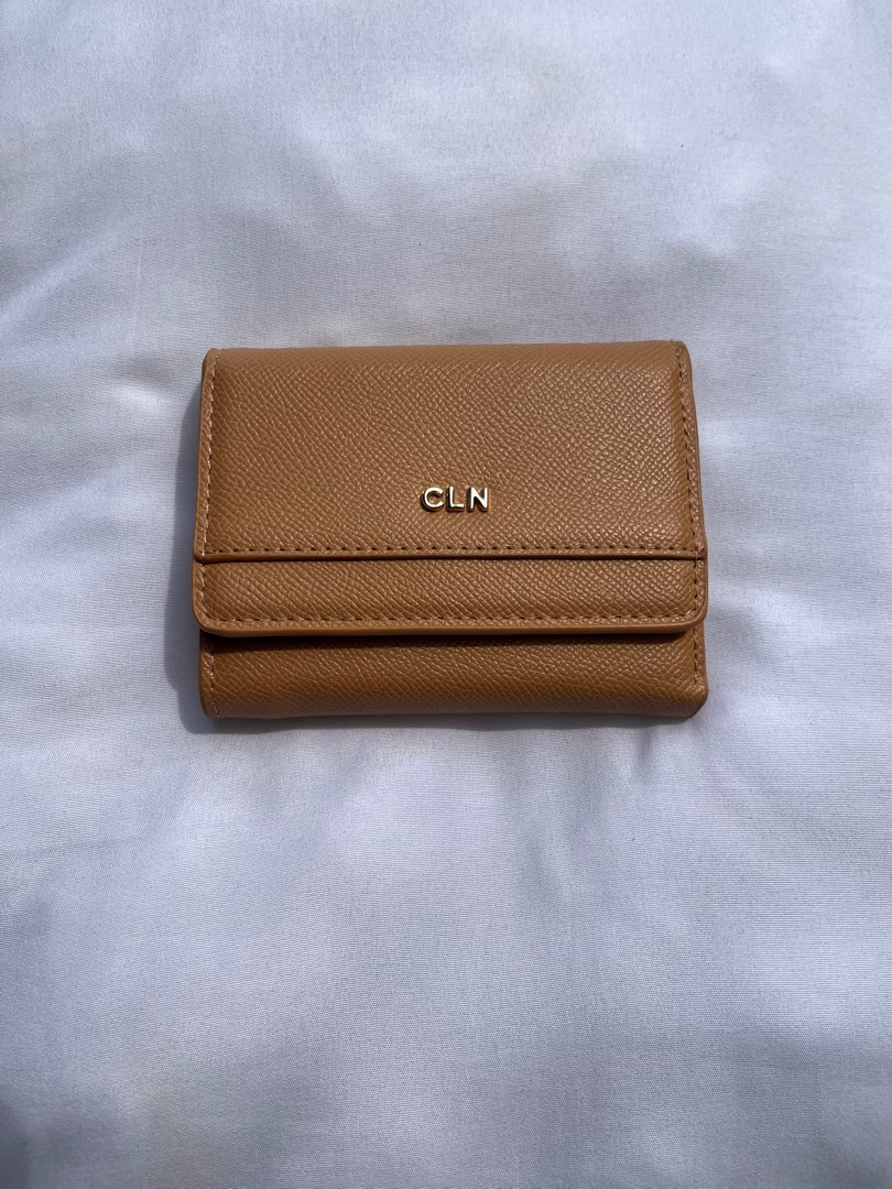 CLN Wallet Trifold Beige Color, Women's Fashion, Bags & Wallets ...