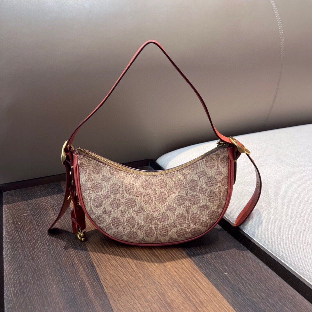 Coach Luna Shoulder Bag In Signature Canvas, Luxury, Bags & Wallets on ...