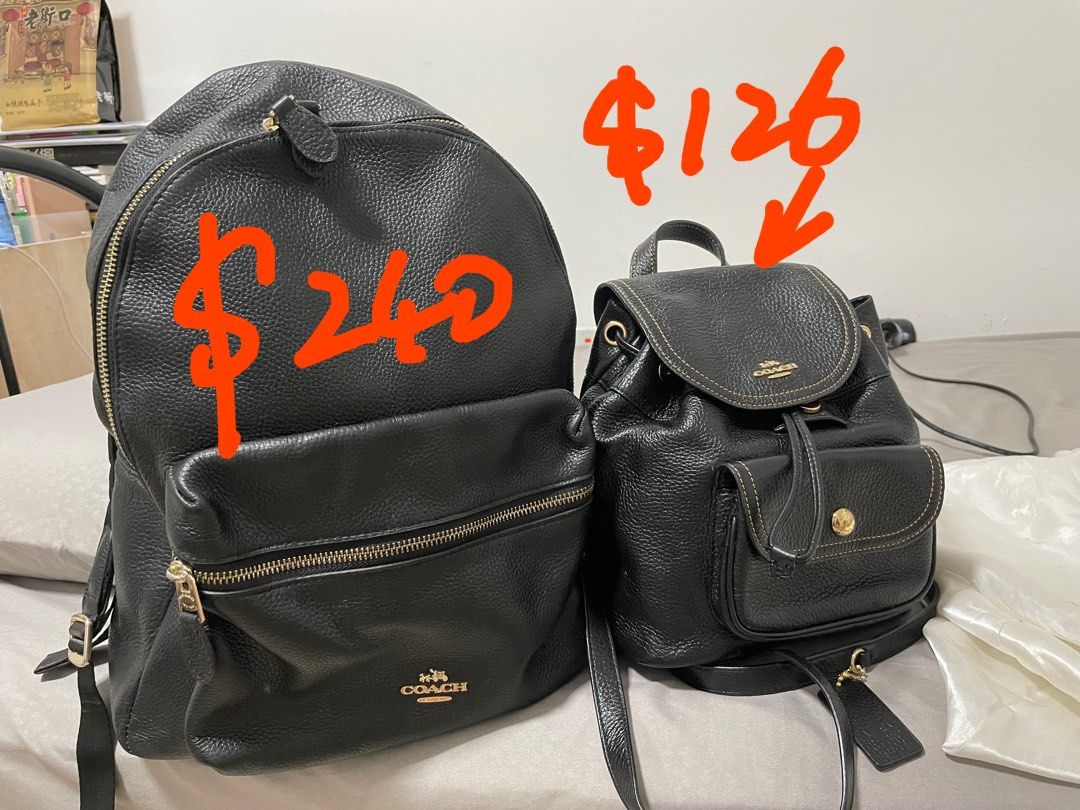 Coach Mini Backpack in Peddle leather, Women's Fashion, Bags & Wallets ...