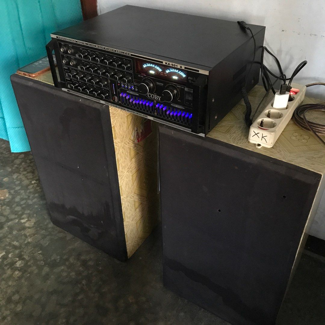 COBY power amps & ACR passive speaker on Carousell