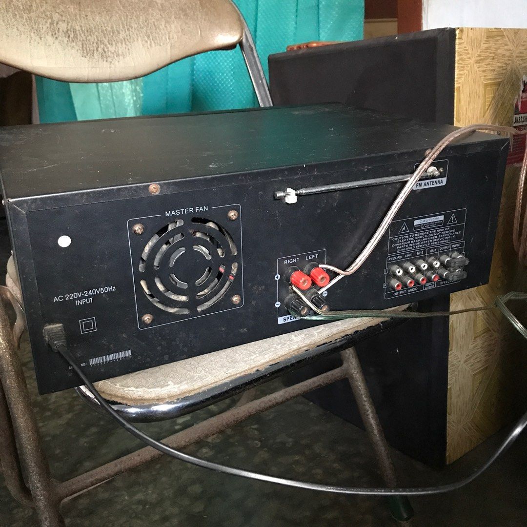 COBY power amps & ACR passive speaker on Carousell