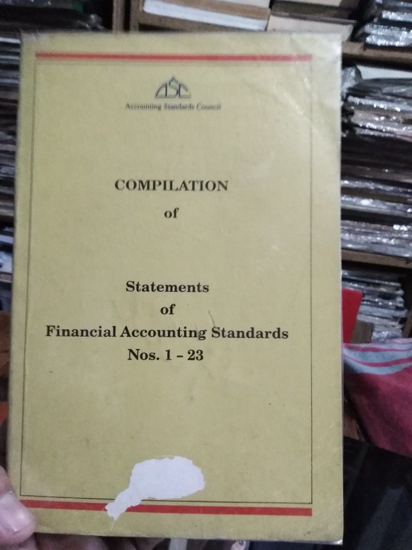 compilation of statements of financial accounting statements book ...