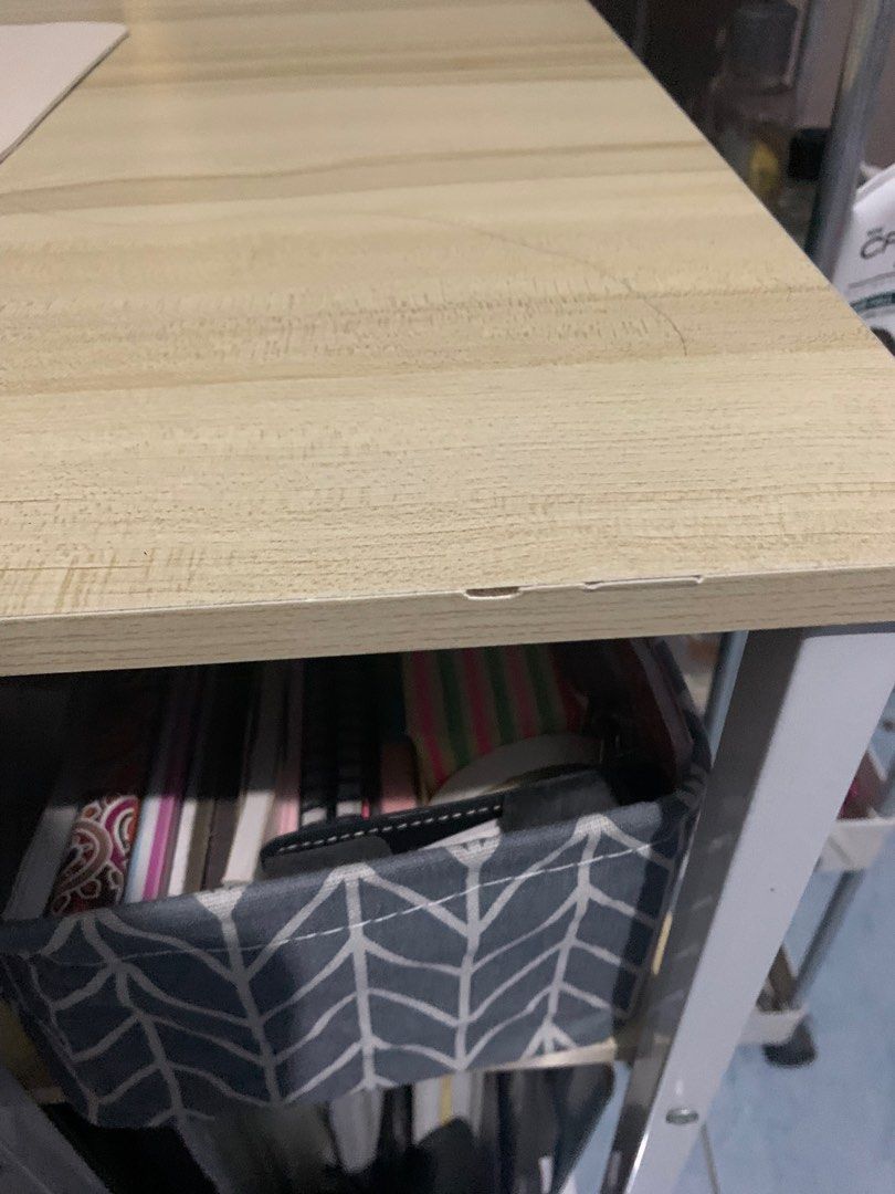 Computer/Study Table - Ofix Desk 8 (Light Top) (120x60), Furniture ...