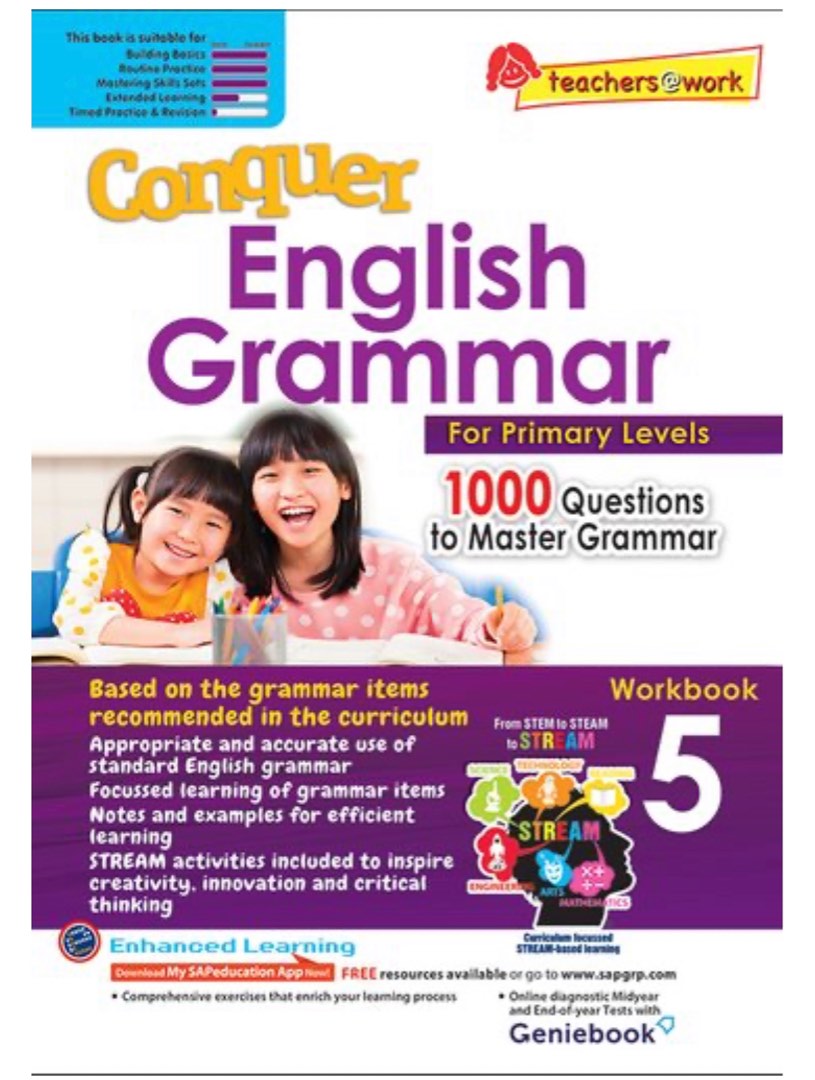 Conquer Grammar P5, Hobbies & Toys, Books & Magazines, Assessment Books ...