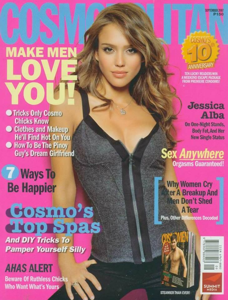 Cosmopolitan Magazine September 2007 Jessica Alba on Carousell