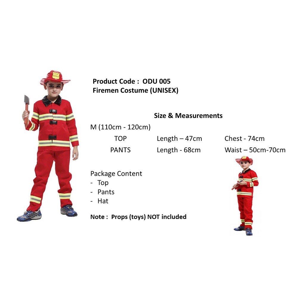Costume Kid's Occupation Costume Children's Day Party Childrens Kids ...
