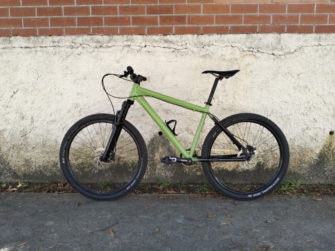 customs single speed MTB 26 inch (size M) mountain bike, Sports ...
