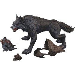 D20 wolf 8 / 7 inch scale with alternated head, Hobbies & Toys, Toys ...