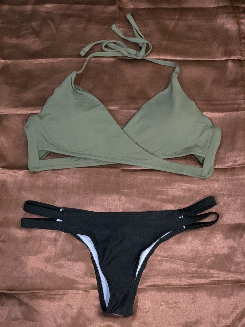 Dark Green Bikini On Carousell