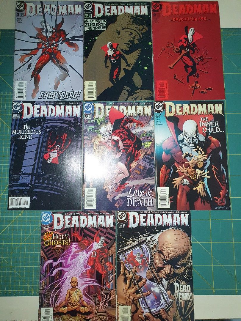 DC Comics Deadman 2002 issues #2-#9, Hobbies & Toys, Books & Magazines ...
