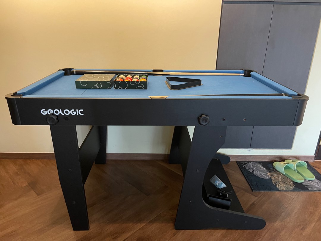 Decathlon Foldable Billiards Table (Pool table), Sports Equipment ...