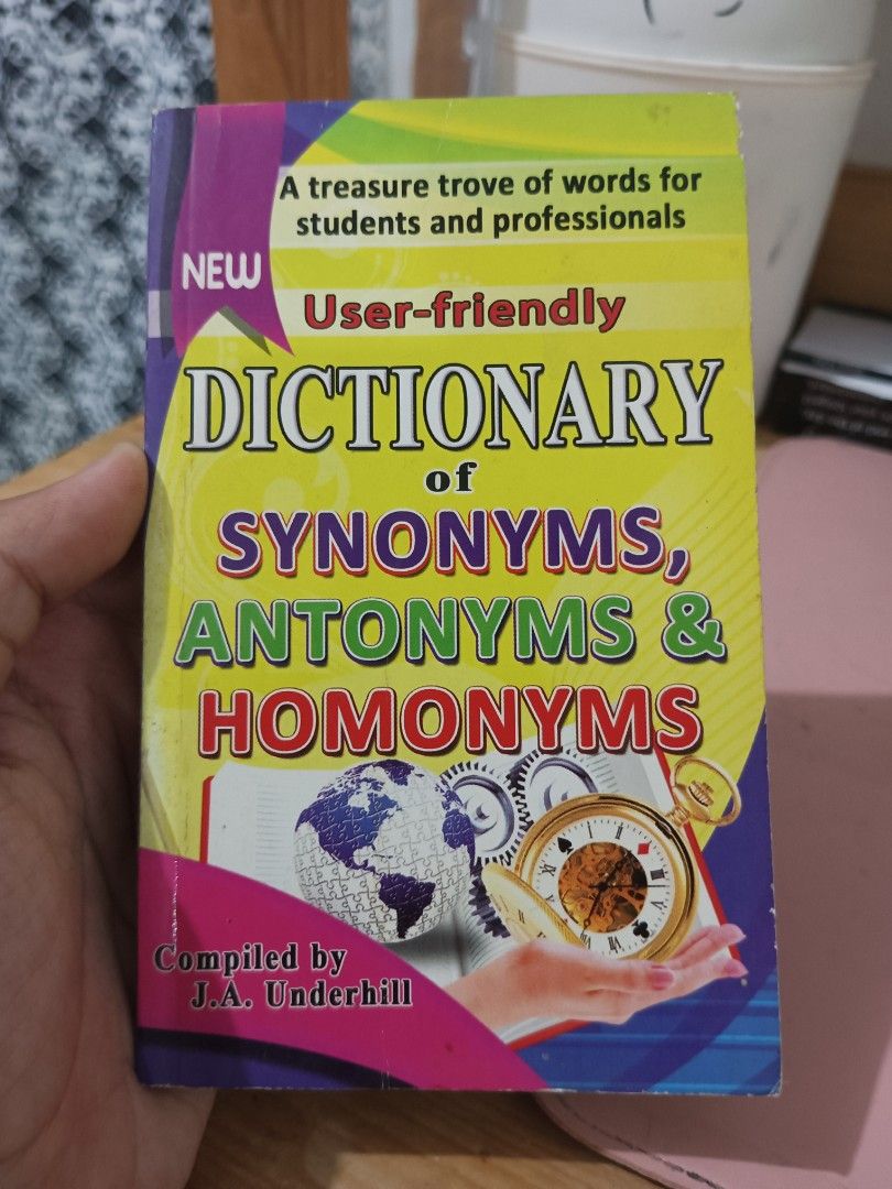 Dictionary of Synonyms, Antonyms and Homonyms, Hobbies & Toys, Books ...