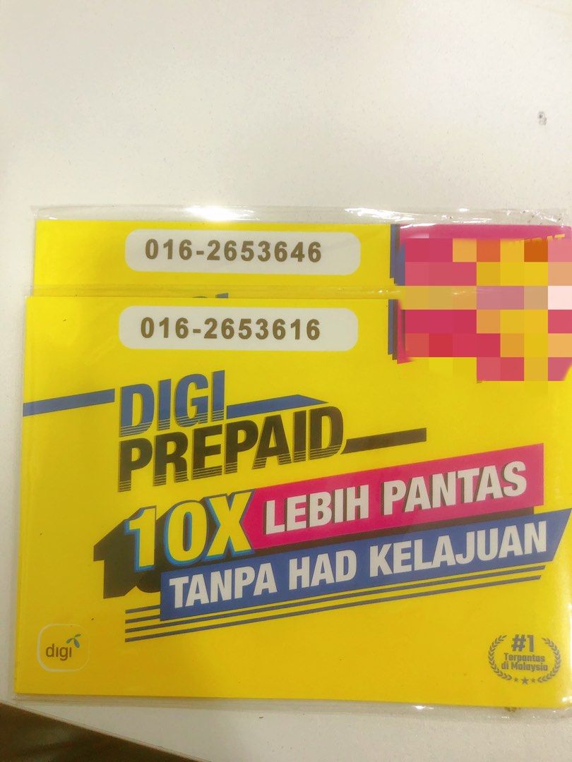 Digi VIP Couple Malaysia Sim Card For Sale, Mobile Phones & Gadgets ...