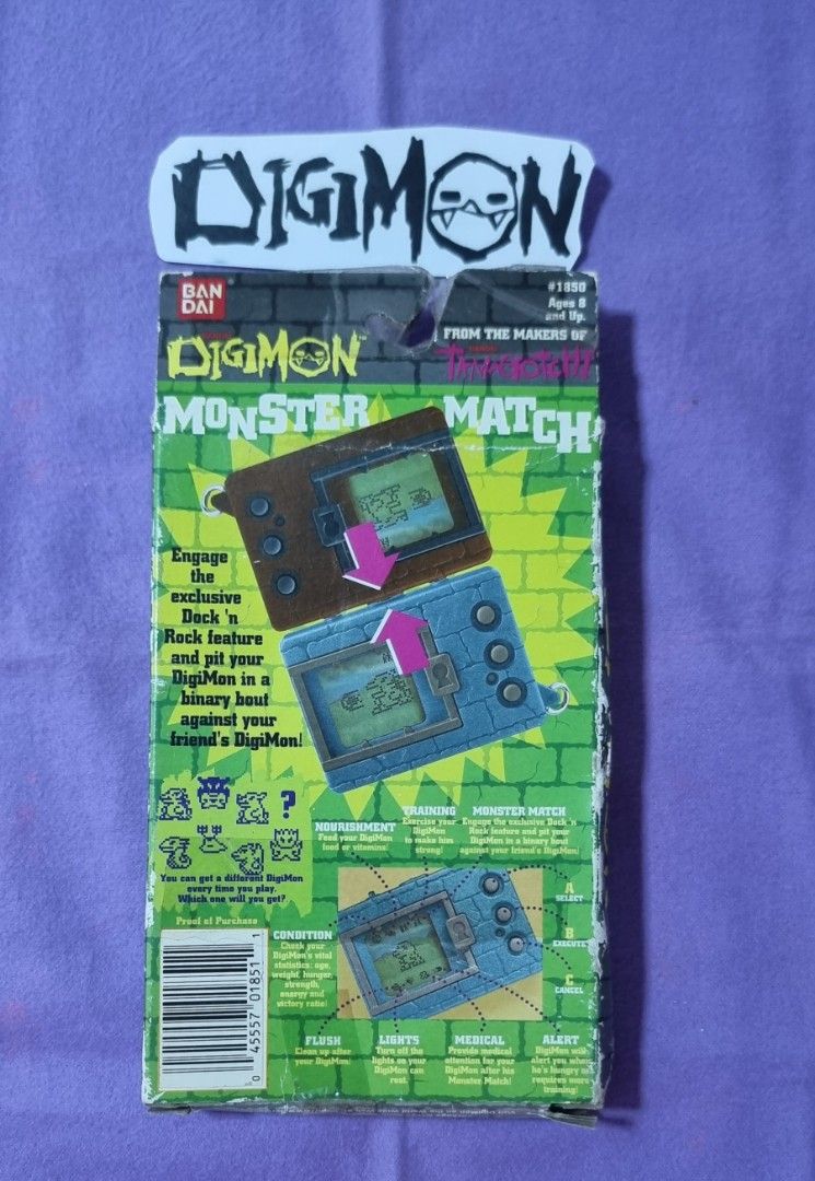 Digimon V1 Classic Red(Eng Ver) (1997) (US), Hobbies & Toys ...