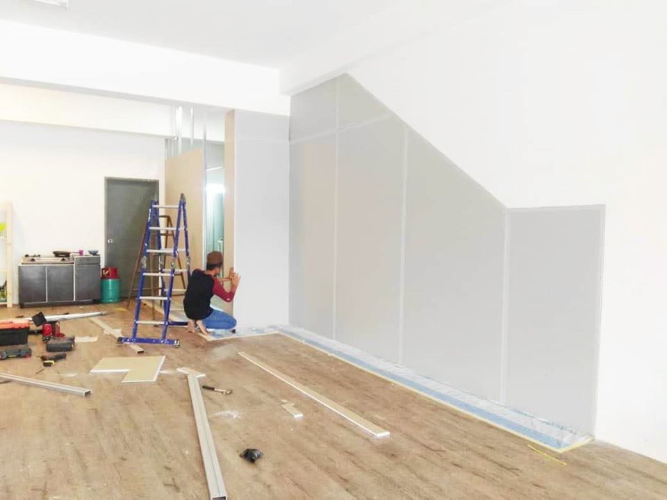 DINDING JENIS PARTITION GYPSUM l drywall install, Services, Others on ...